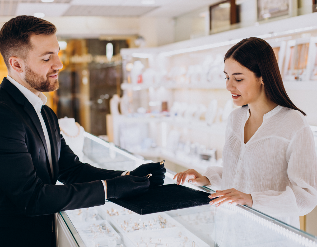 PANDORA 14k Gold Plated Crown Ring 168289C01- 168289C01-54 – Monaghans ...